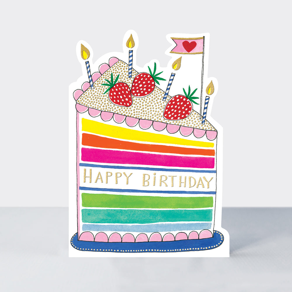 Cookie Cutters - Happy Birthday - Cake birthday card – Rachel Ellen Designs