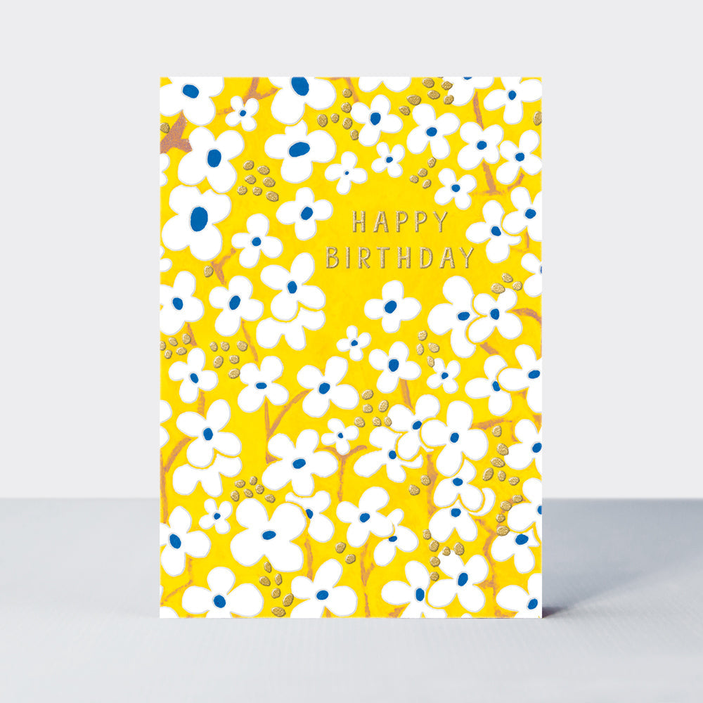 Saffron - Happy Birthday Card – Rachel Ellen Designs