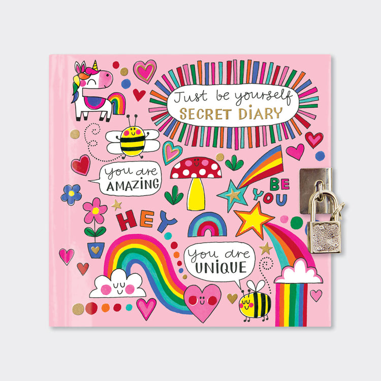Secret Diary with Lock & Key for Kids | Rachel Ellen Designs