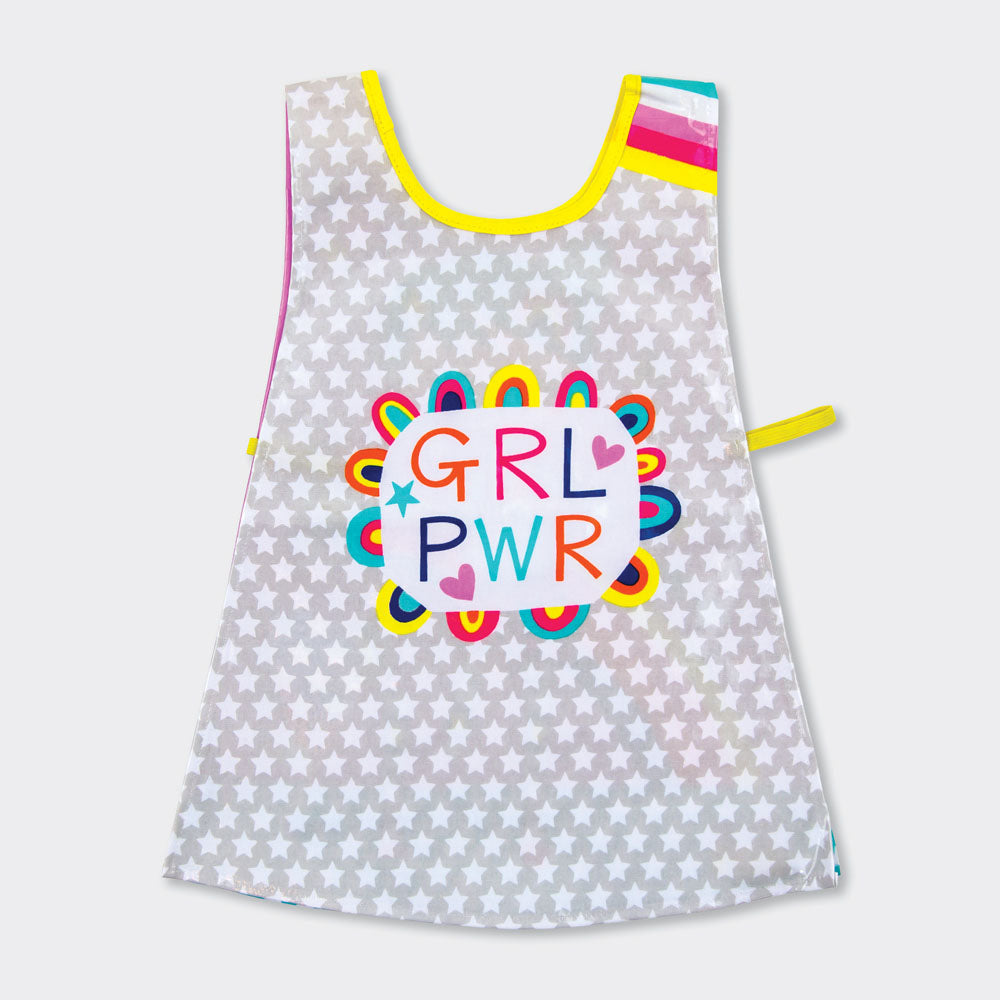 Girls Rule the World Tabard - Kids' Painting and Baking Apron – Rachel ...