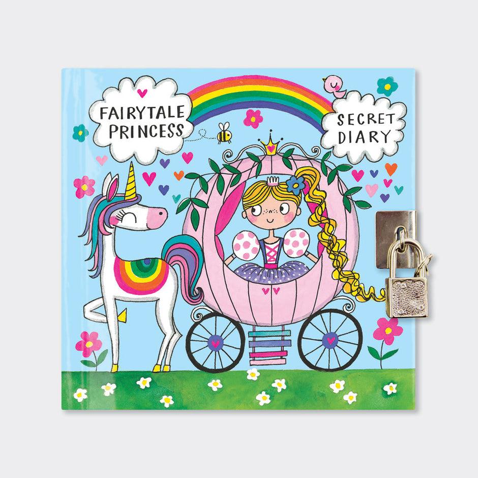 Secret Diary with Lock & Key for Kids | Rachel Ellen Designs